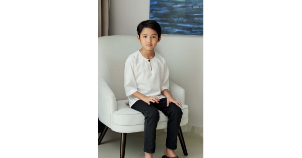 TUSCA - TUSCA KIDS | Alexander Kids Classic Kurta in Off White